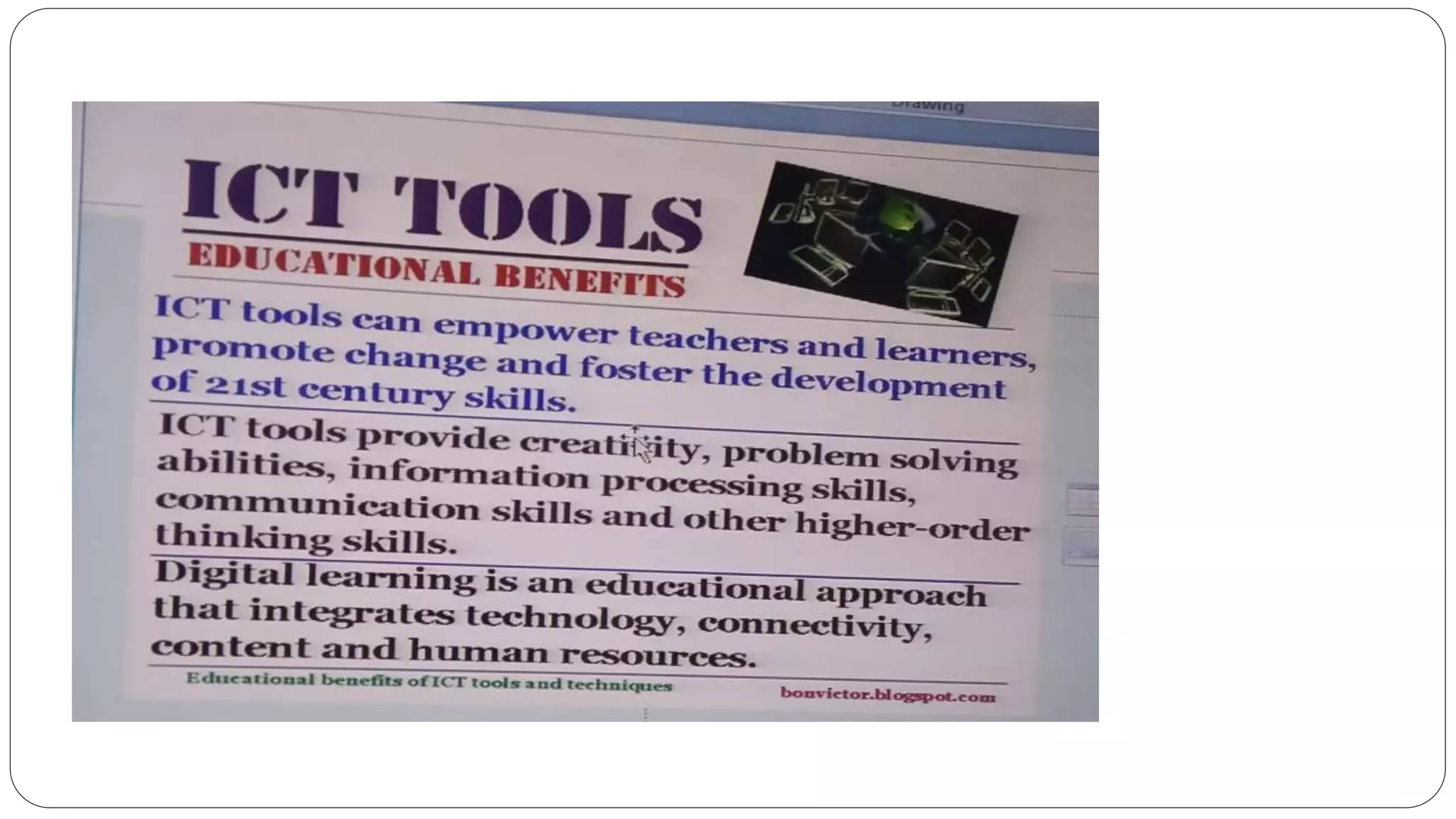 ICT TOOLS IN EDUCATION | PPTX