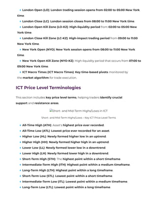 ICT Trading Style Abbreviations and Terminologies [FVGs, OBs, PO3 ...