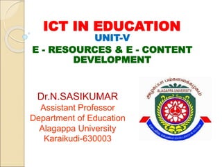 ICT_Unit_V_Dr_NS.ppt