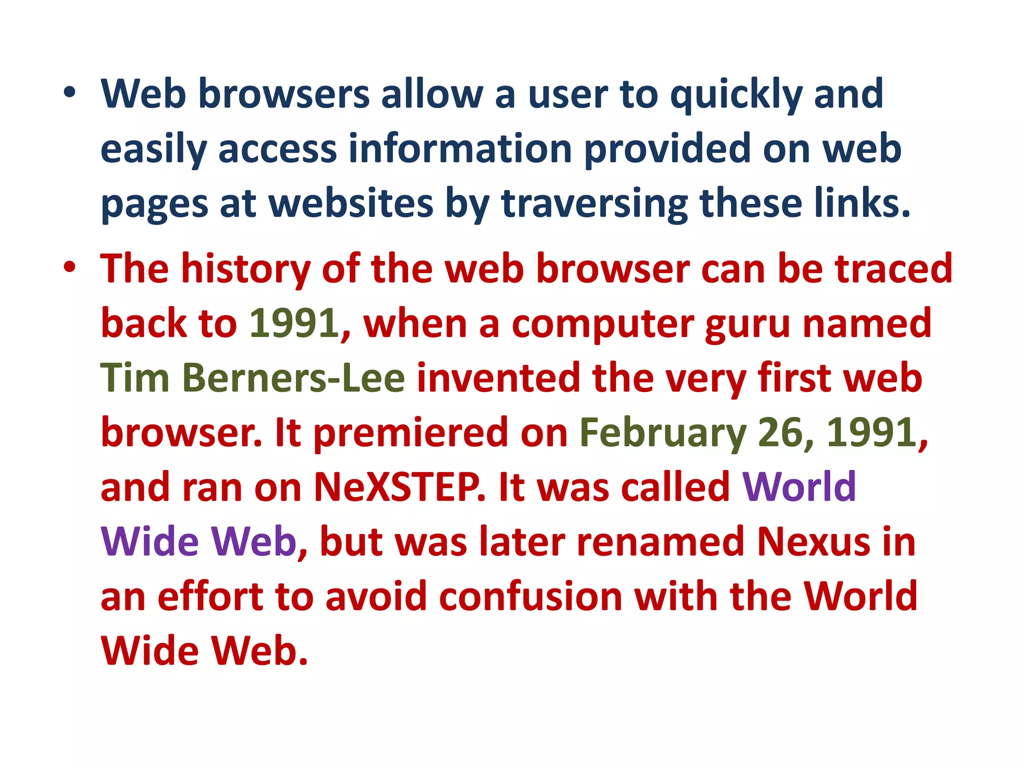 Internet and Its Applications | PPTX