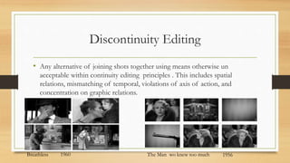 The Principles and purpose of editing & Editing Techniques | PPT