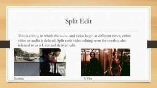 The Principles and purpose of editing & Editing Techniques | PPT