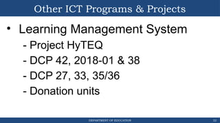 ICT Updates on DepEd Accounts 02052023.pptx