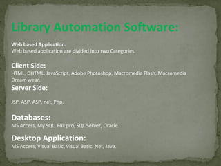 Ict uses in libraries | PPT