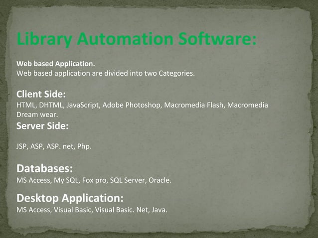 Ict uses in libraries | PPT