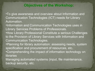 Ict uses in libraries | PPT