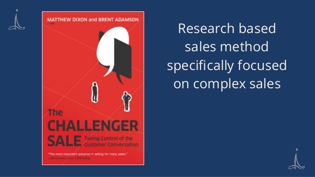 Challenger Sales Book Cliff Notes - The Challenger Sales Model ...