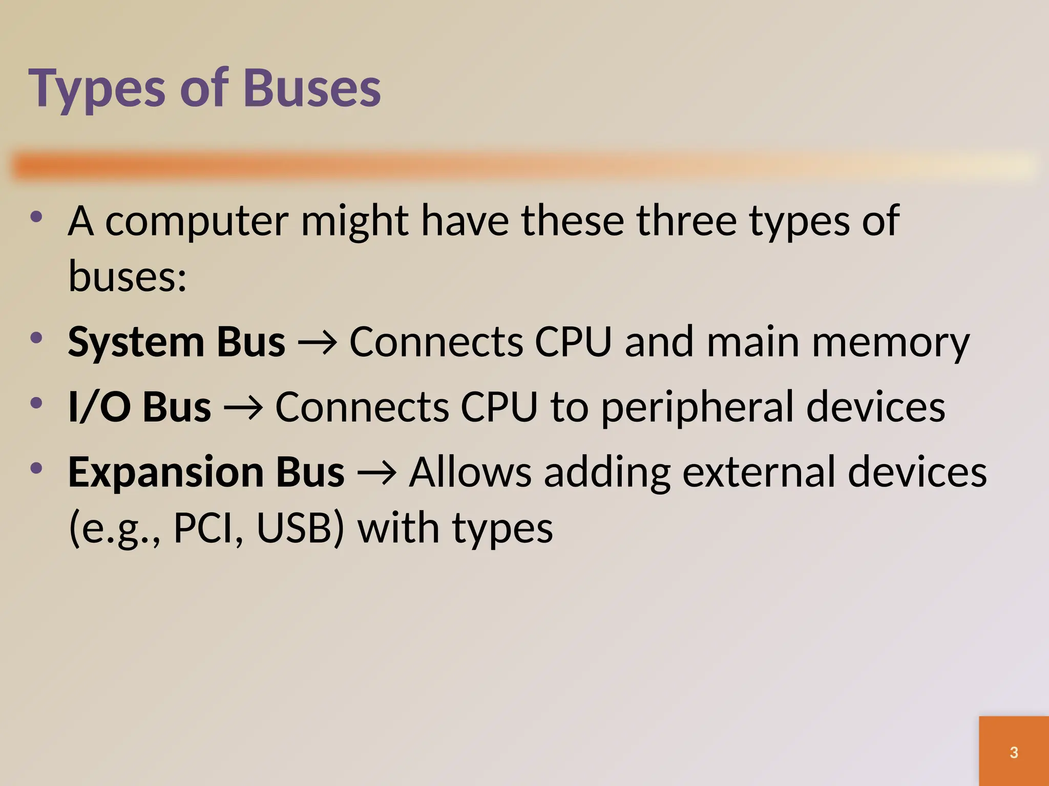 memory (RAM, ROM, Cache) and system bus (data bus, etc).pptx