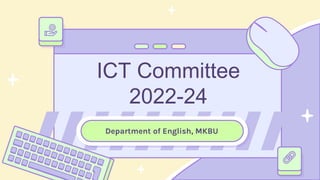 ICT Committee Introduction.pptx | Education