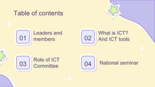 ICT Committee Introduction.pptx | Education