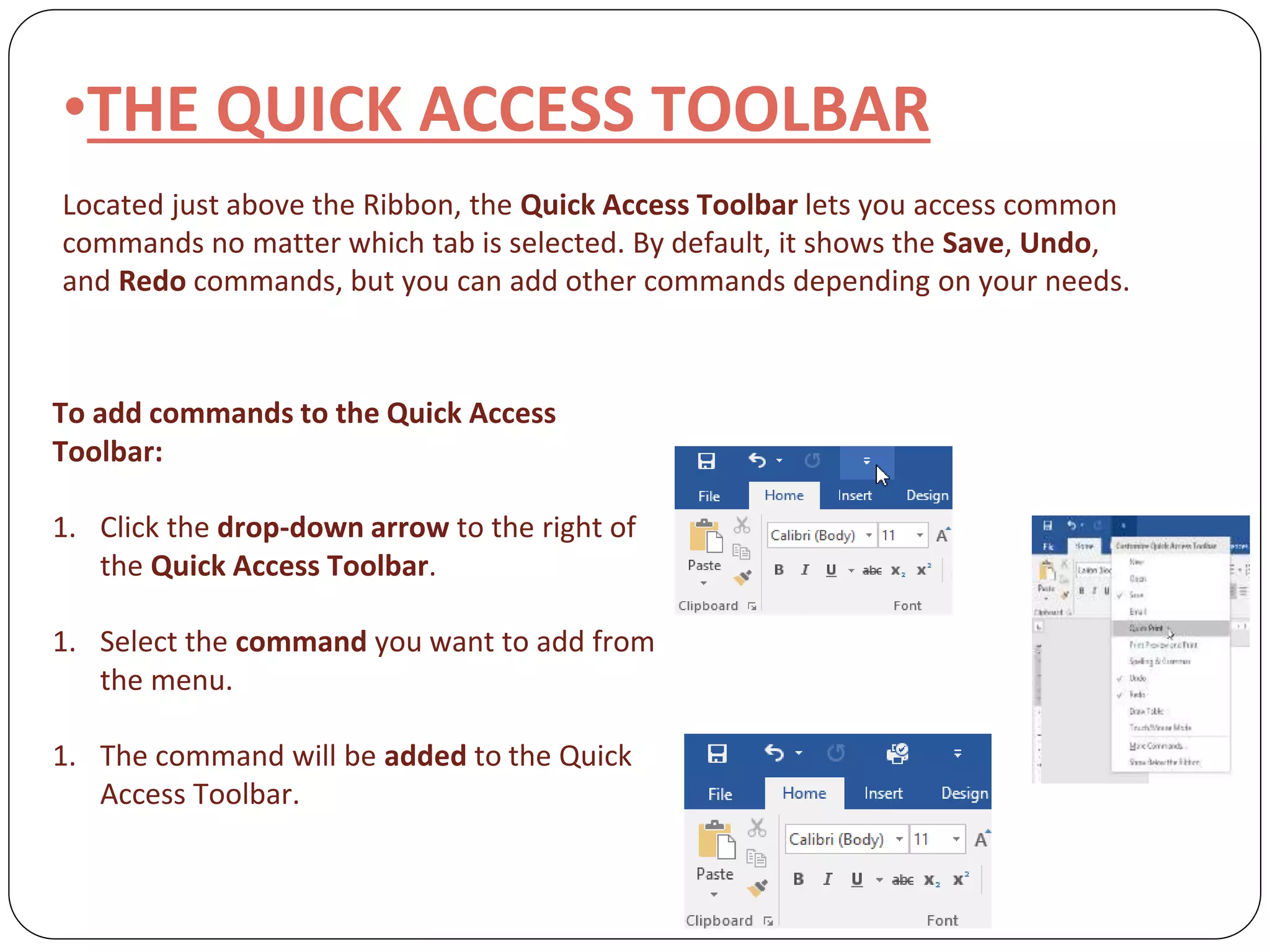 Ict word (2016) presentation | PPTX