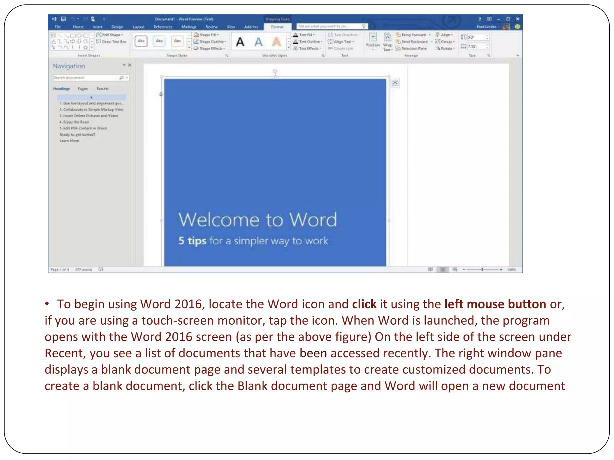 Ict word (2016) presentation | PPTX