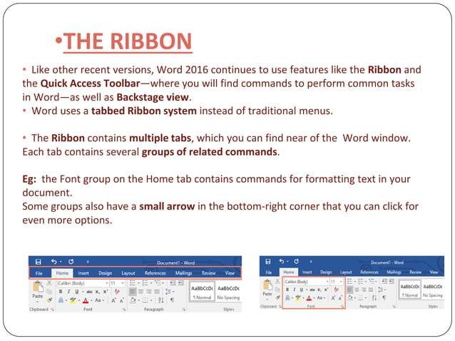 Ict word (2016) presentation | PPTX