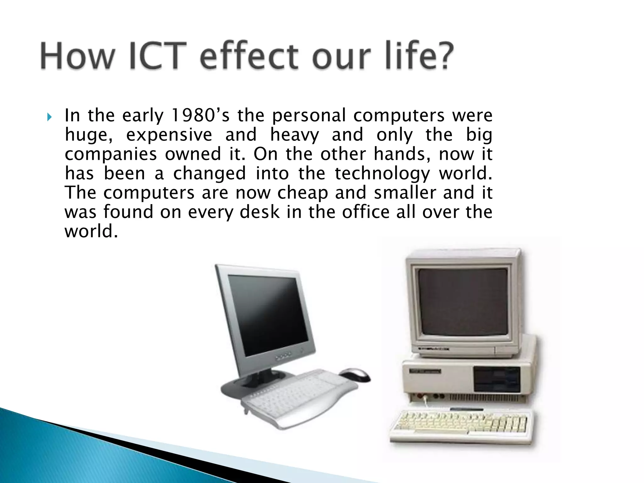 ICT WORK AND LIFESTYLE | PPTX