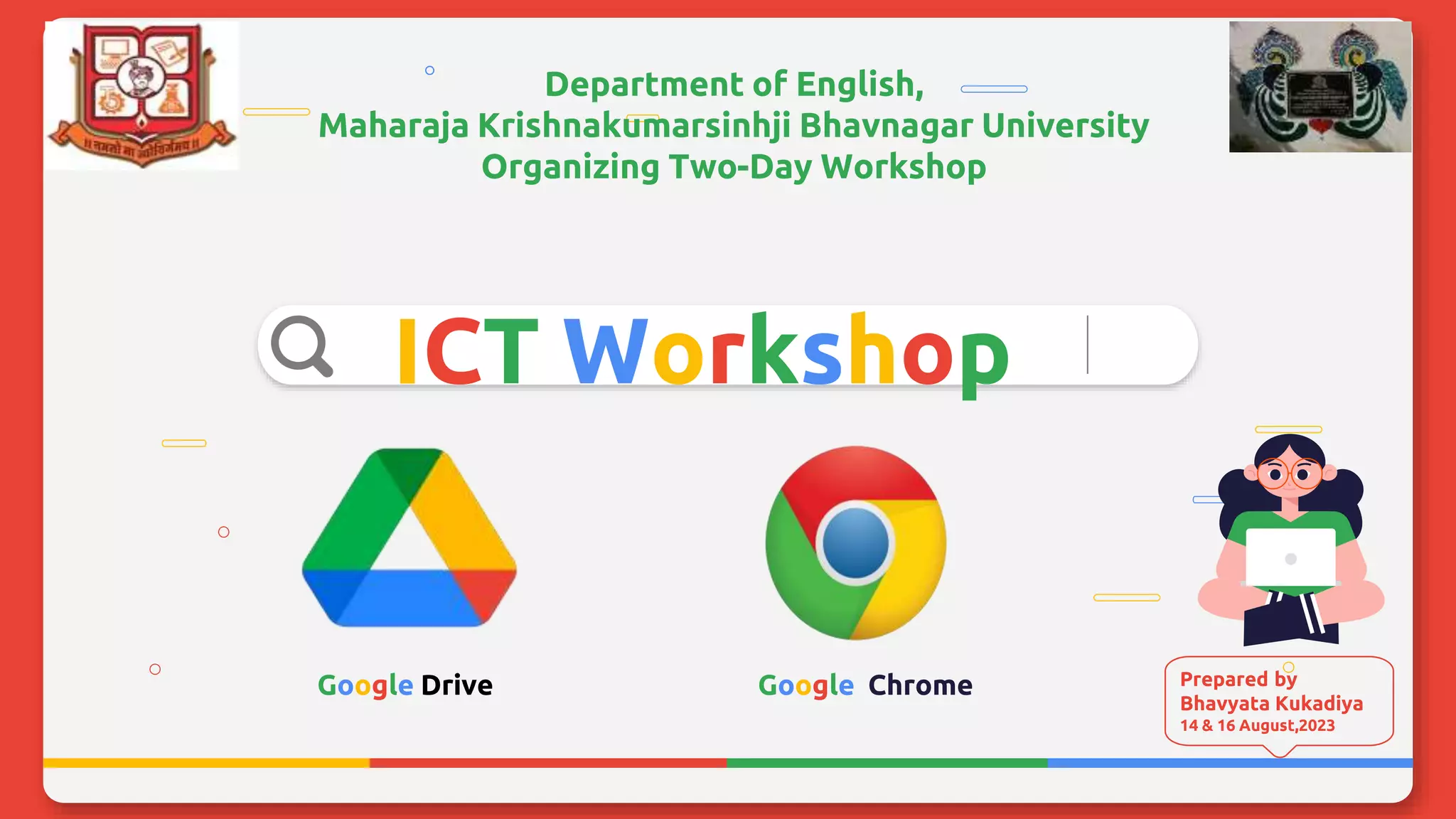 (ICT Workshop )google Drive & Chrome .pptx | Free Download