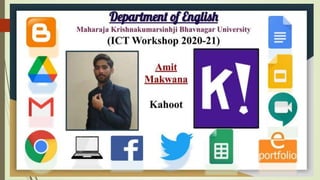 Ict workshop on kahoot app | PPT