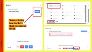 ICT Workshop Part 3 - Autocrat. How to work with Autocrat | PPTX