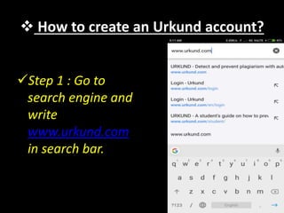 Ict workshop 2018 urkund | PPTX