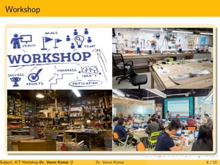 Introduction to ICT workshop | PDF