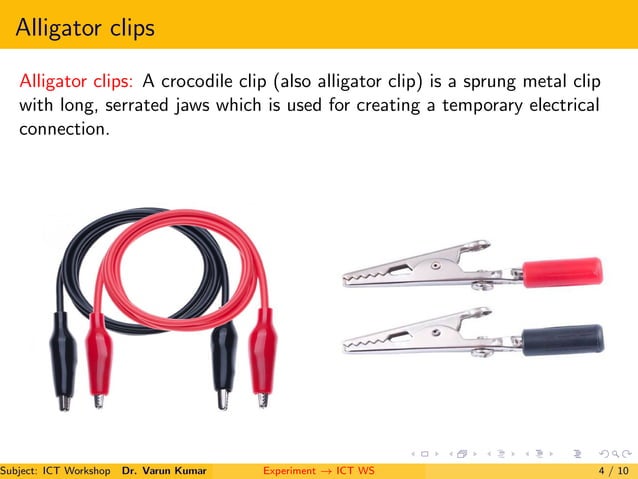 Familiarization of peripheral units in electrical connection setup | PPT