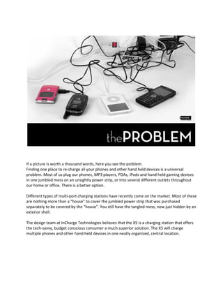 InCharge Technologies X5 Product Overview | PDF