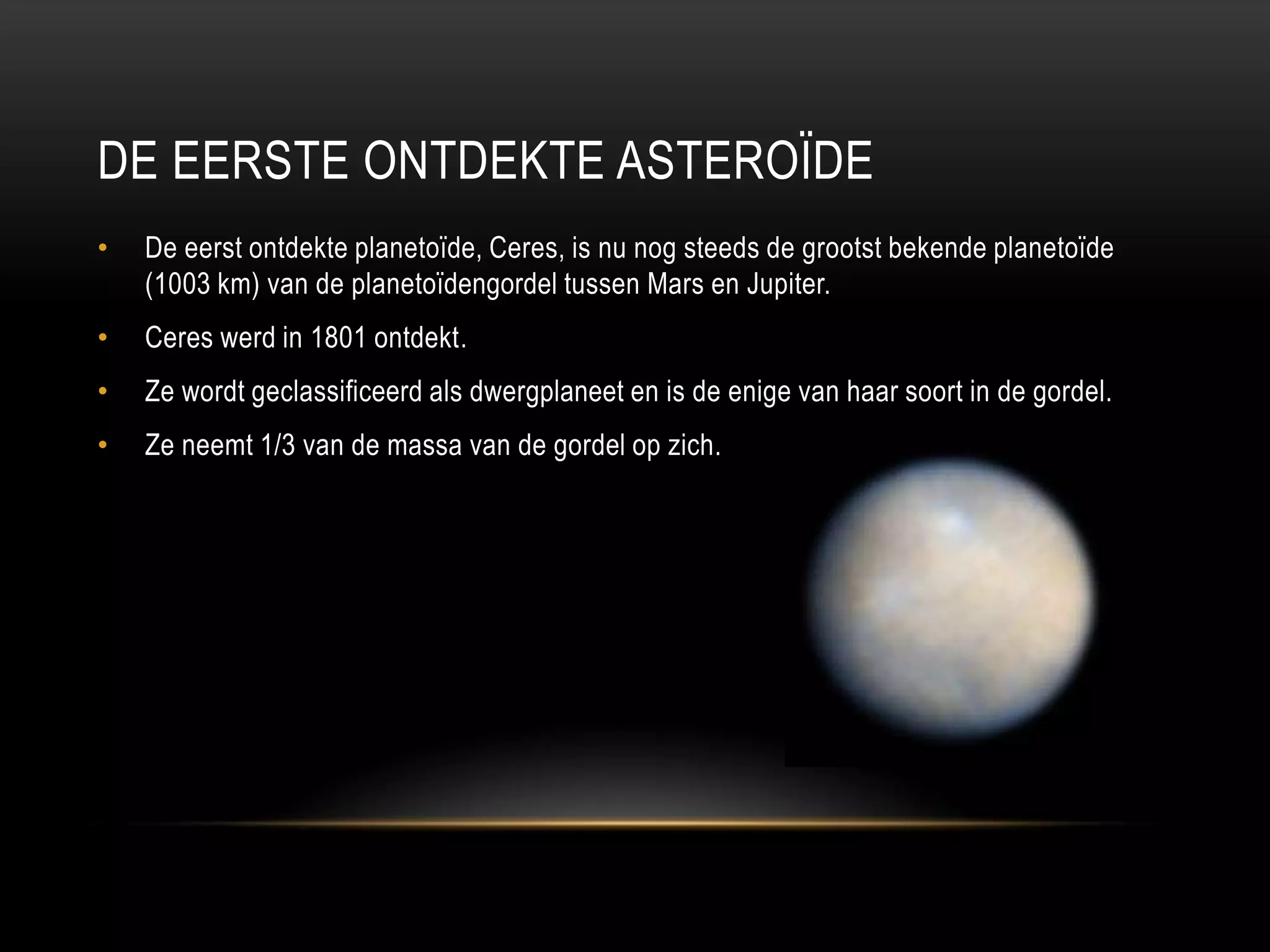 Presentation Asteroids | PPTX