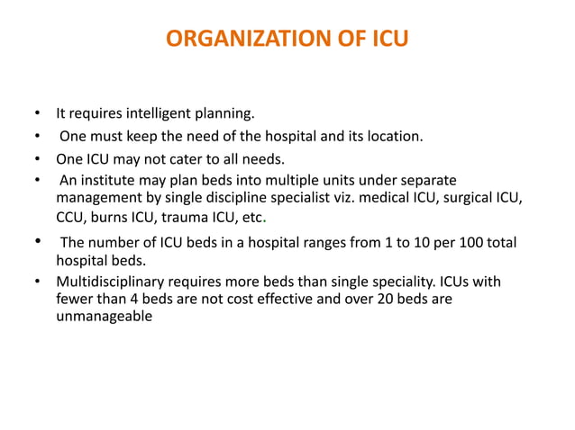 Icu | PPT