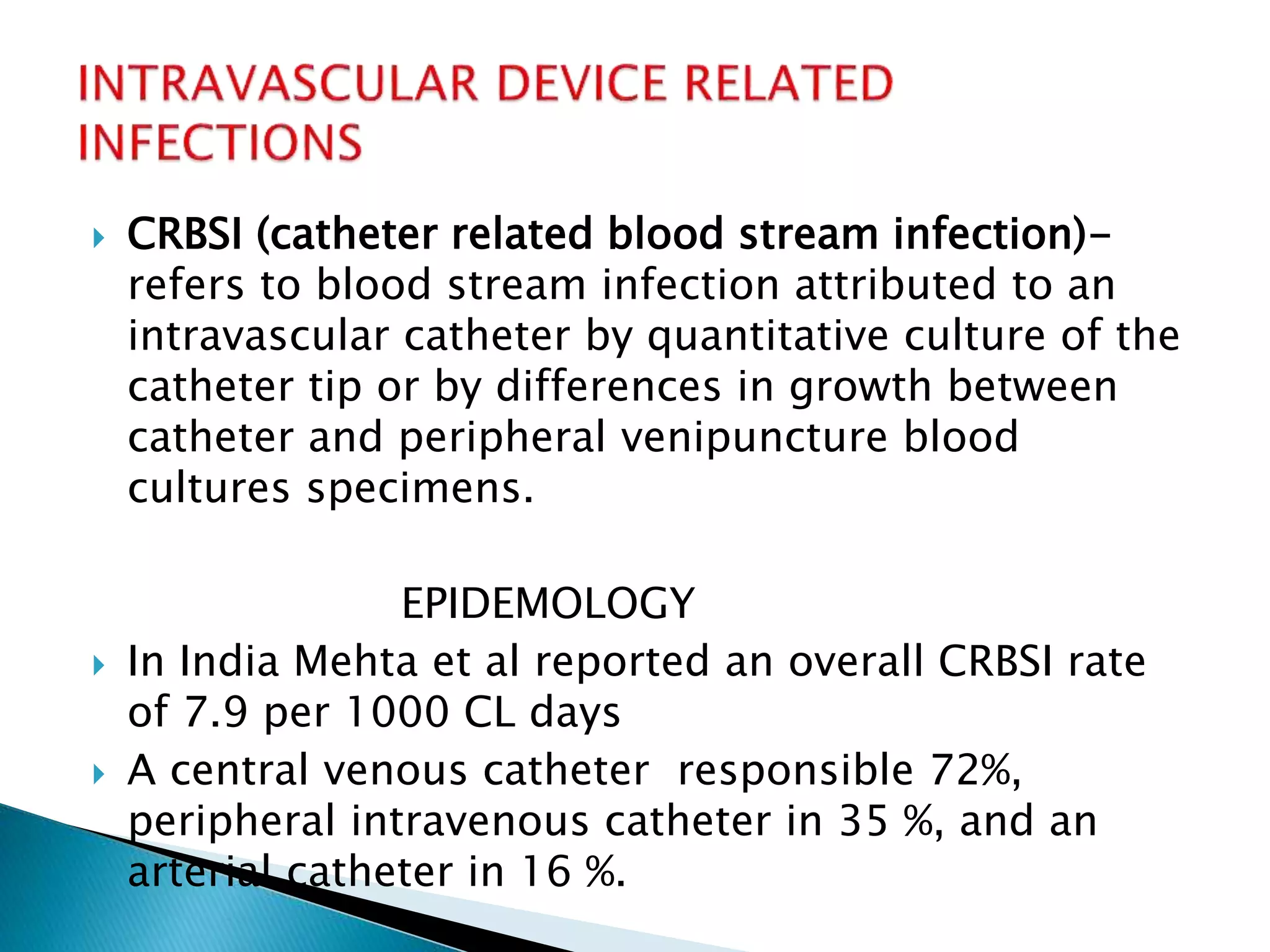 MANAGEMENT OF INFECTIONS IN | PPTX