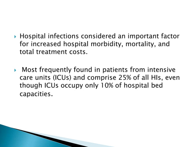MANAGEMENT OF INFECTIONS IN | PPTX