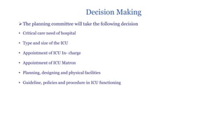 ICU (Intensive Care Unit) | PDF