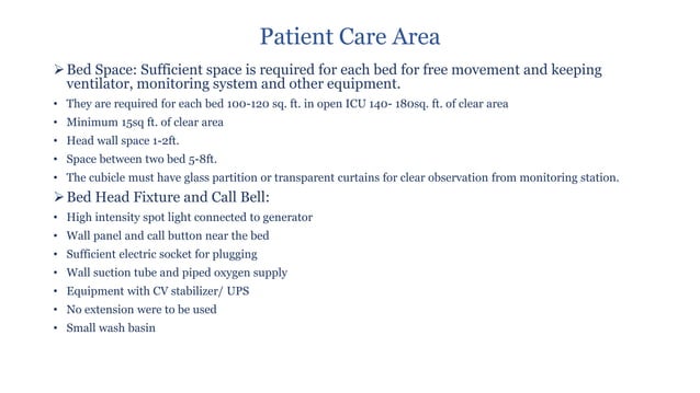 ICU (Intensive Care Unit) | PDF