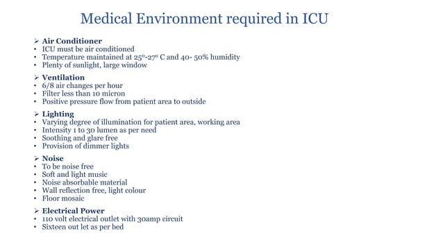 ICU (Intensive Care Unit) | PDF