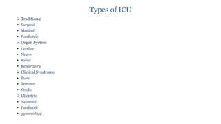 ICU (Intensive Care Unit) | PDF