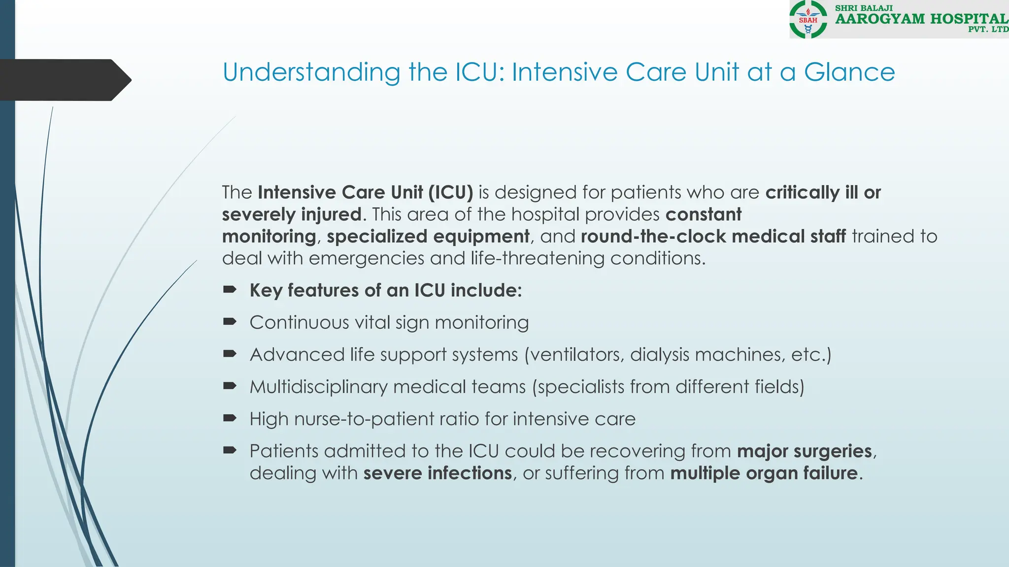 ICU vs CCU: What Makes Kurukshetra’s Leading Hospital Stand Out? | PPTX