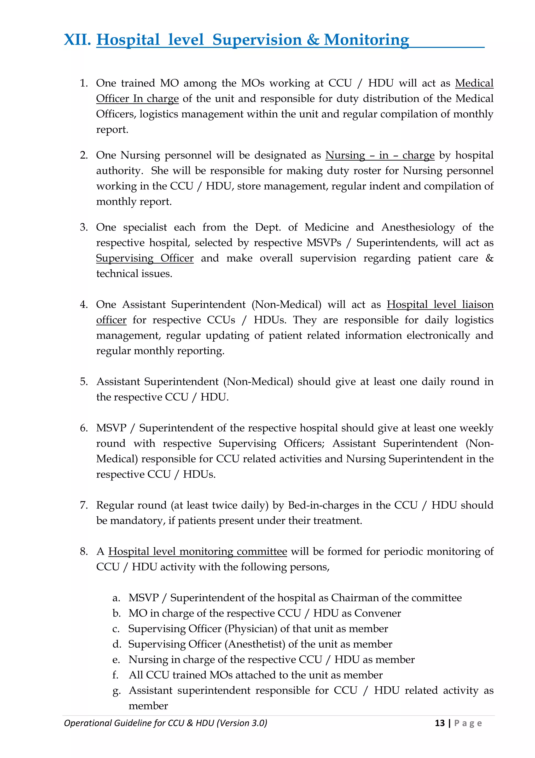 ICU and HDU guideliness from MOH&FW.pdf