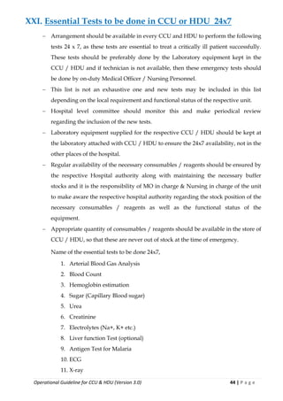 ICU and HDU guideliness from MOH&FW.pdf