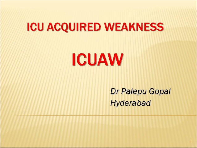 ICU Acquired Weakness
