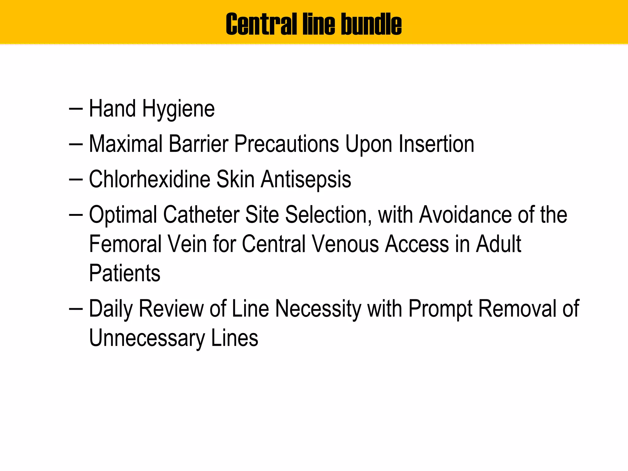 ICU Care Bundles | PPT