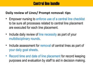 ICU Care Bundles | PPT