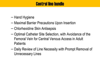 ICU Care Bundles | PPT