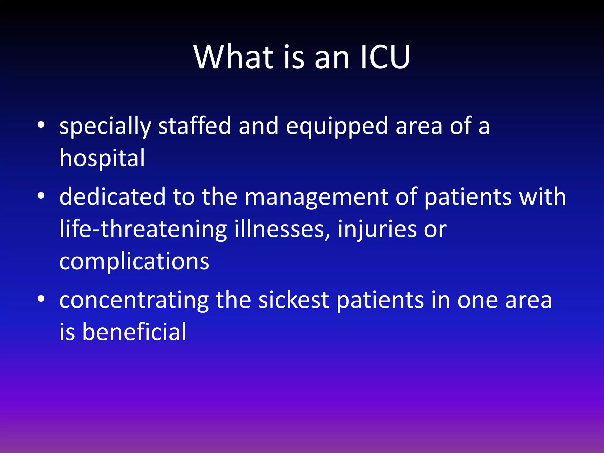 Icu design and infrastructure | PPTX