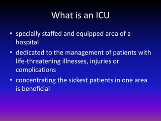 Icu design and infrastructure | PPTX