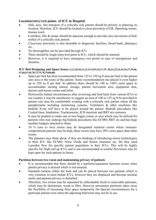 ICU - Designing and Planning- an overview | PDF