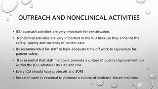ICU DESIGN, ORGANIZATION, OPERATION (SOA).pptx