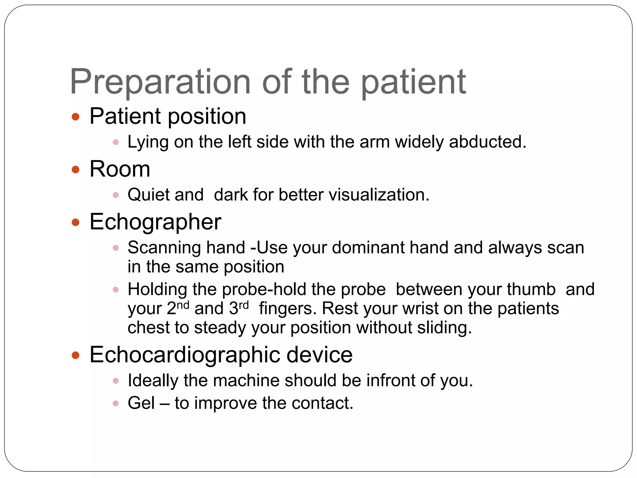 Icu echocardiography | PPTX