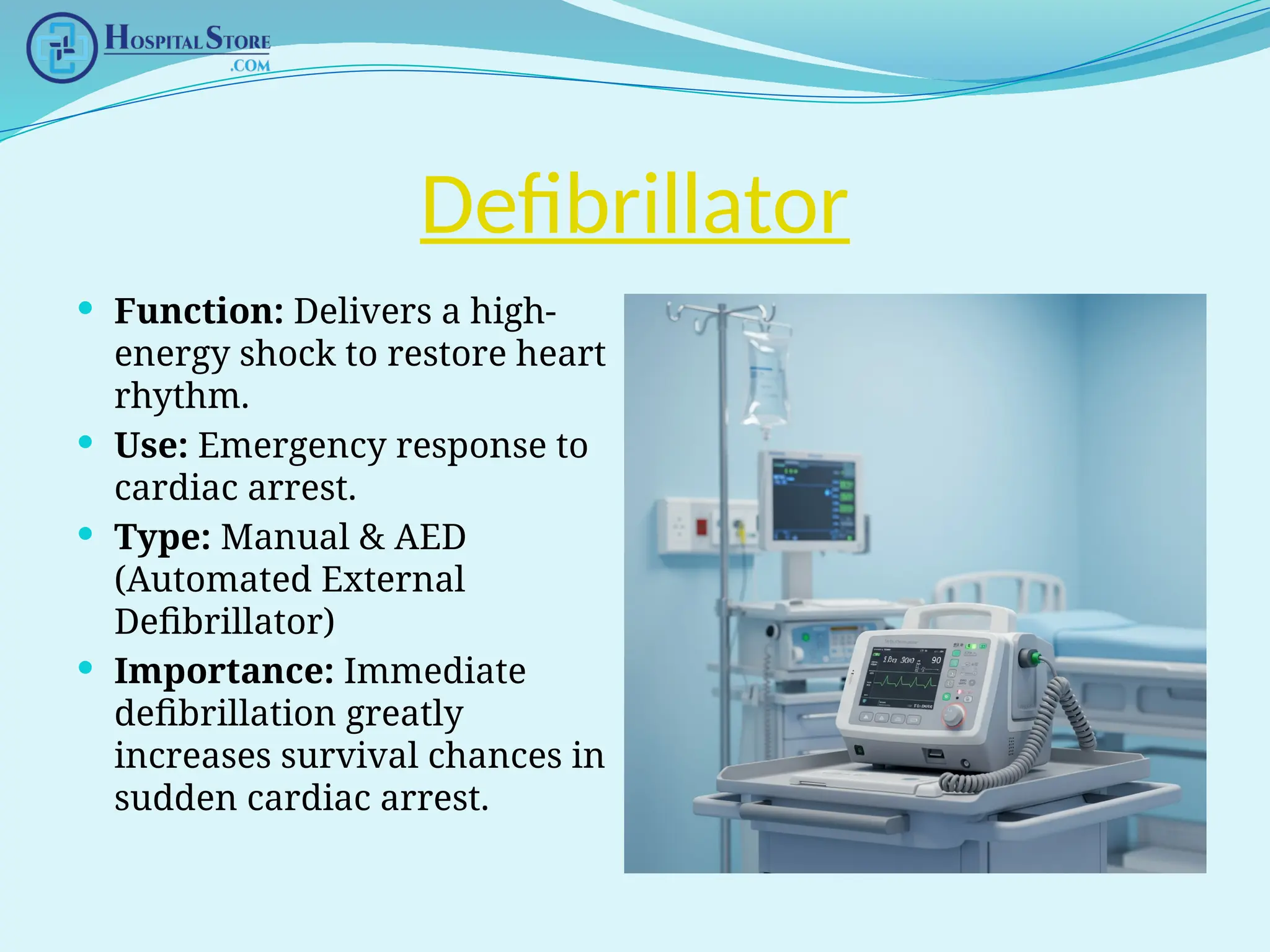 Complete ICU Equipment List | Machine Used in ICU | Presentation by ...