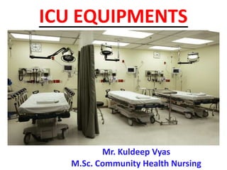 ICU EQUIPMENT | PPTX