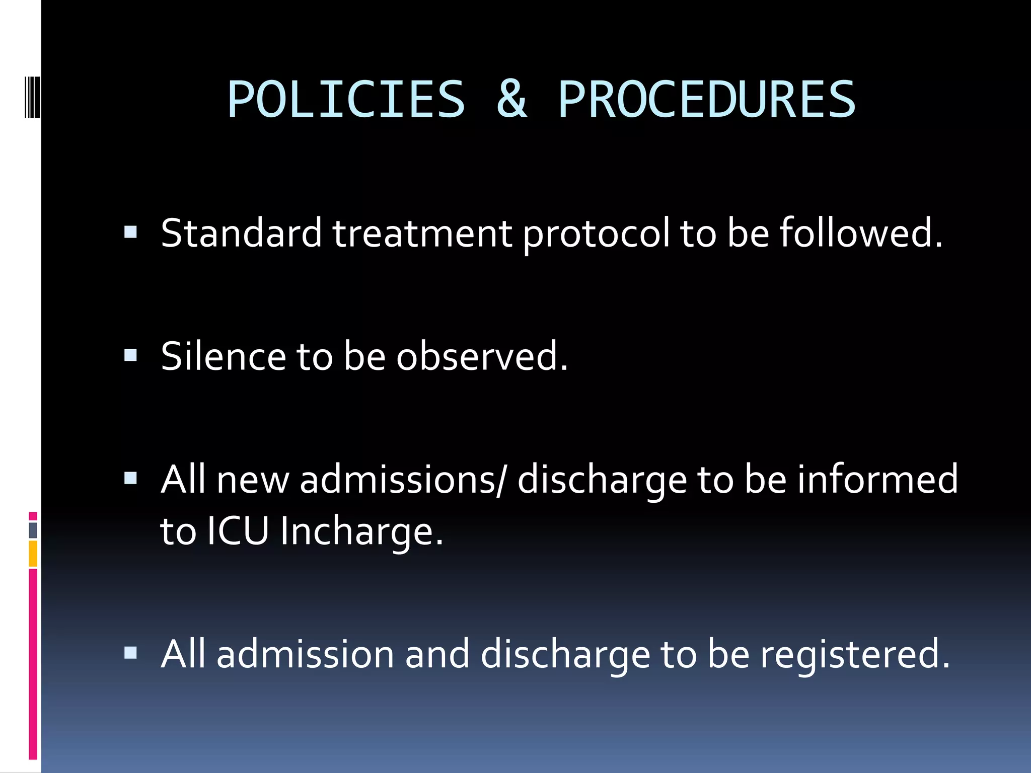 planing and organization of Intensive Cares | PPTX