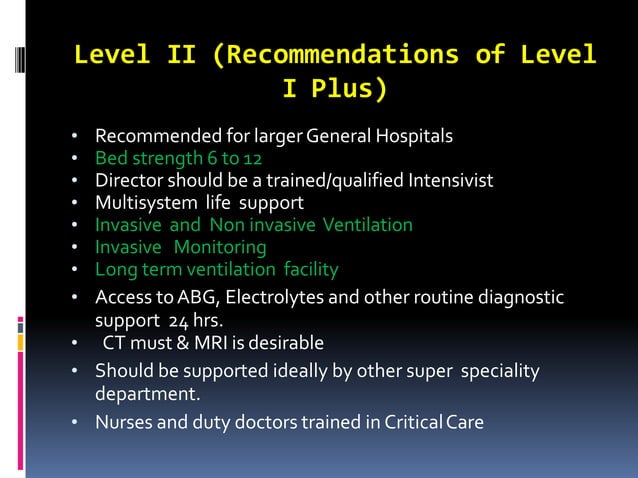 planing and organization of Intensive Cares | PPTX