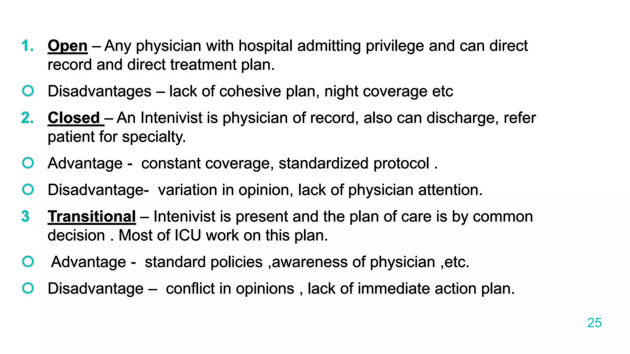 ICU AND IT'S TYPES | PPTX